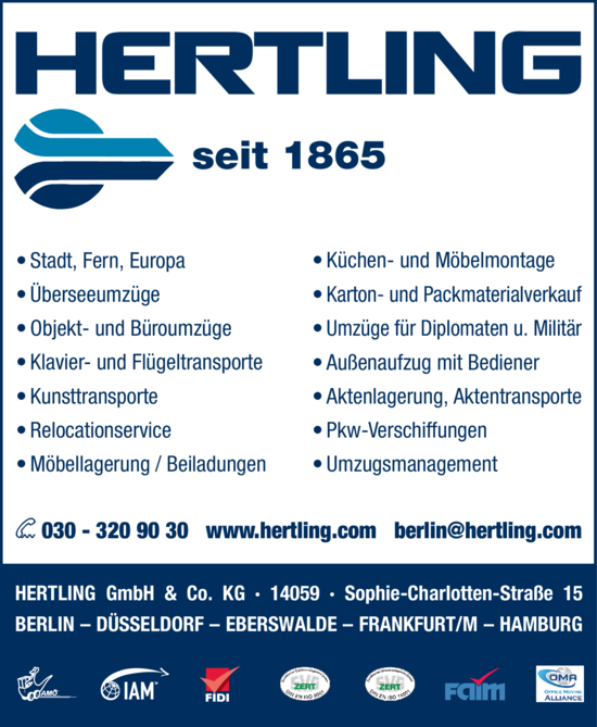 Hertling GmbH & Co.KG in 14059 Berlin-Charlottenburg