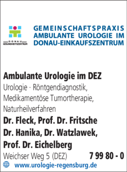 Gemeinschaftspraxis Ambulante Urologie Im Dez